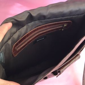 Express | Bags | Vintage Brown Express Leather Bag | Poshmark